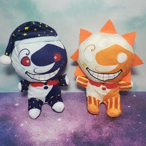 FNAF | Toys | Sundrop Moondrop Soft Plushes Fnaf Plush Toys Five Nights ...